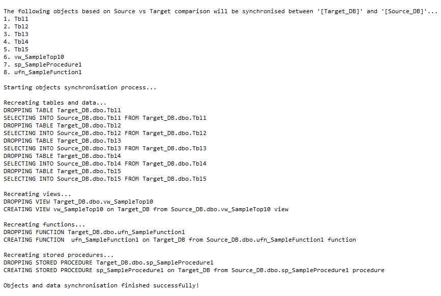 How To Synchronise Multiple Database Objects Across Two Sql Server Databases Or Instances Bicortex