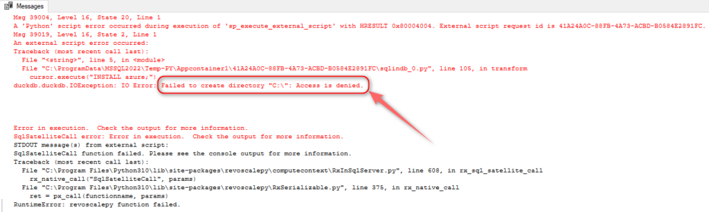 Using Polybase And In Database Python Runtime For Building Sql Server To Azure Data Lake Data