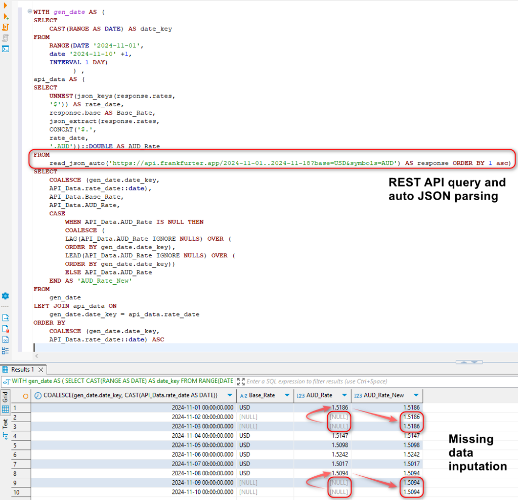 AWS S3 data ingestion and augmentation patterns using DuckDB and Python